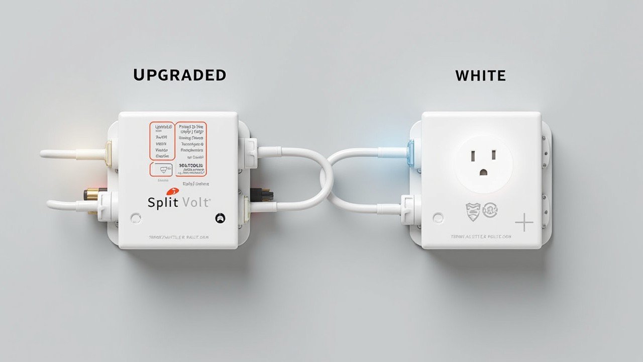 Difference Between SplitVolt Upgraded vs White: 220v and 240v Splitters